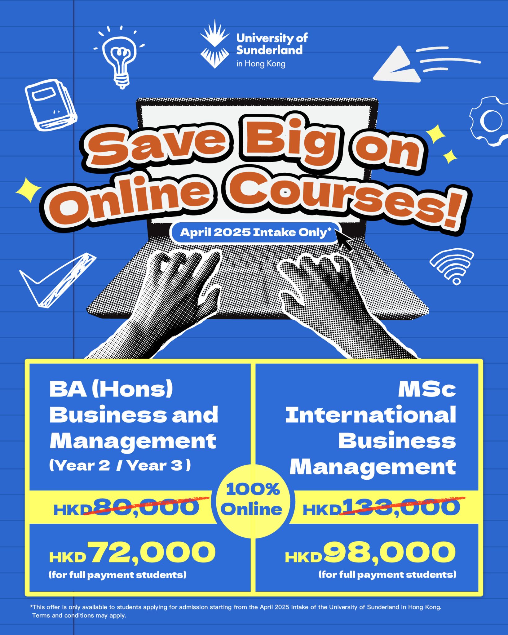 ''Save Big On Online Courses!'' Special Offer | Sunderland HK